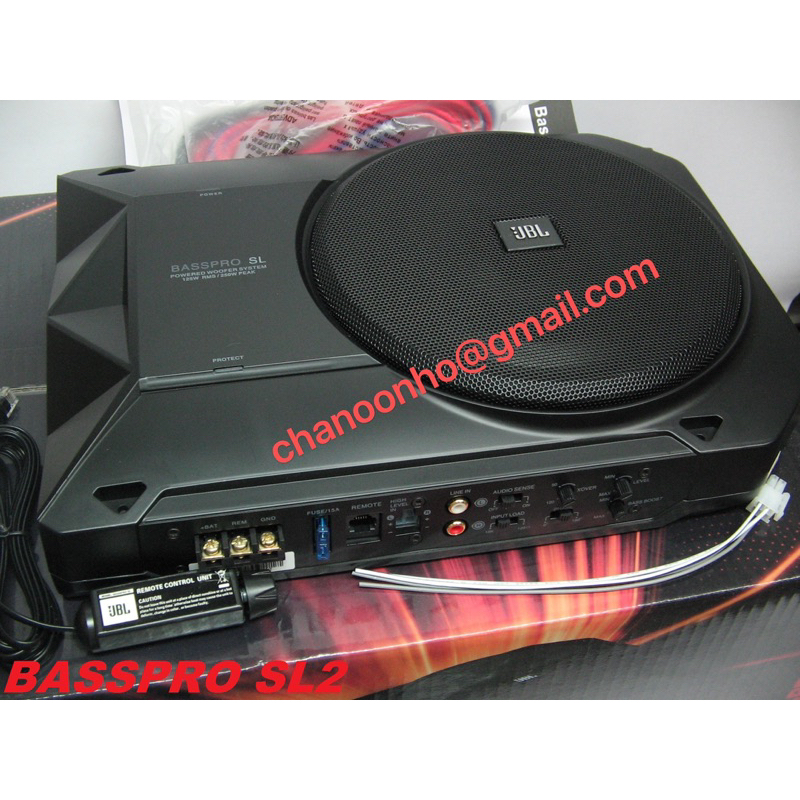 JBL BassPro SL2 - 8inch 250 Watts Underseat Active Subwoofer System ...