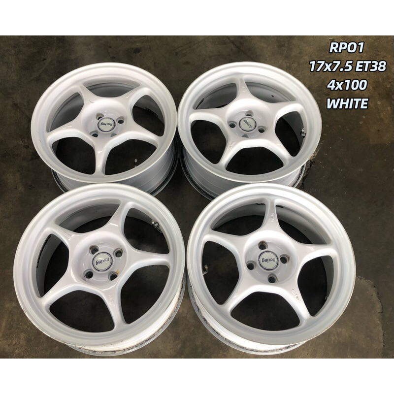 USED RIM RPO1 17 INCH FOR MYVI ALZA WIRA VIOS YARIS JAZZ CITY HONDA ...