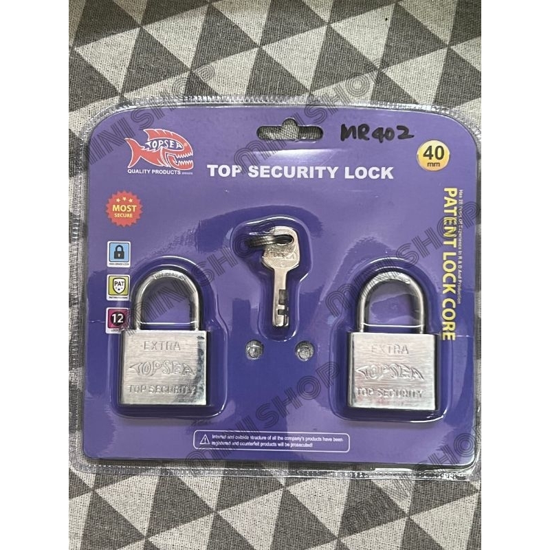 Padlock 40mm set Heavy duty / Mangga pintu (master key) | Shopee Malaysia