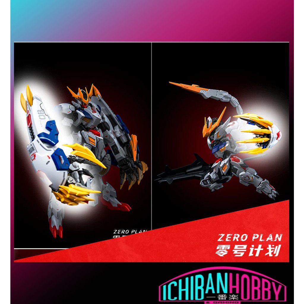(READY STOCK) ZERO PLAN BARBATOS WOLF IMPACT GIANT CLAWS (Expansion set for HG & MGSD) | Shopee ...