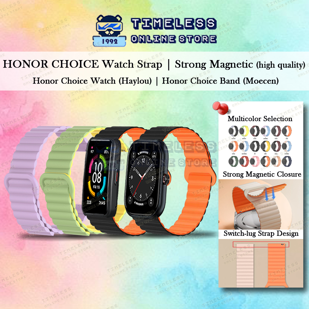 🇲🇾 Honor Choice Watch Strap, Strong Magnetic Series High Quality Band ...