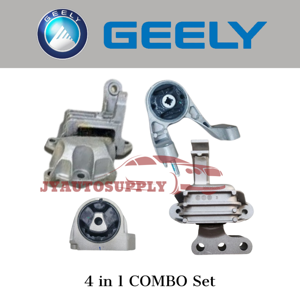 [4 IN 1 COMBO SET] Geely Engine Mounting for Proton X70 1.8 TURBO 7 ...