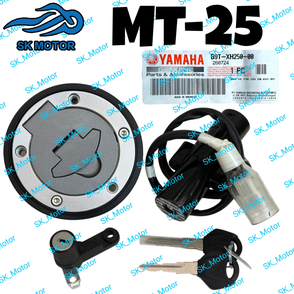 Yamaha MT-25 MT 25 MT25 Original Ignition Main Switch / Full Set Switch ...