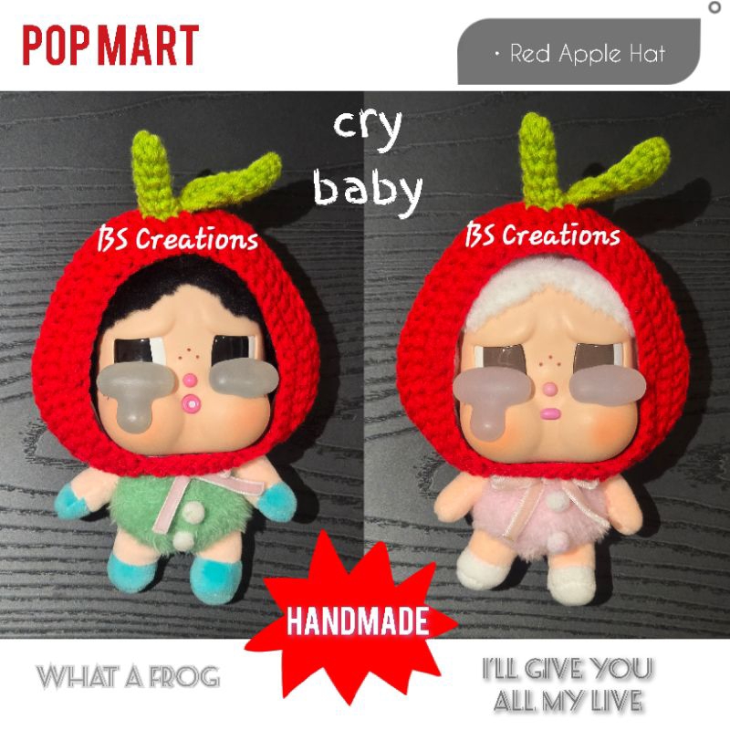 [BS Creations] Cry Baby (Pink) (Green) Crying Again Series Pop Mart ...