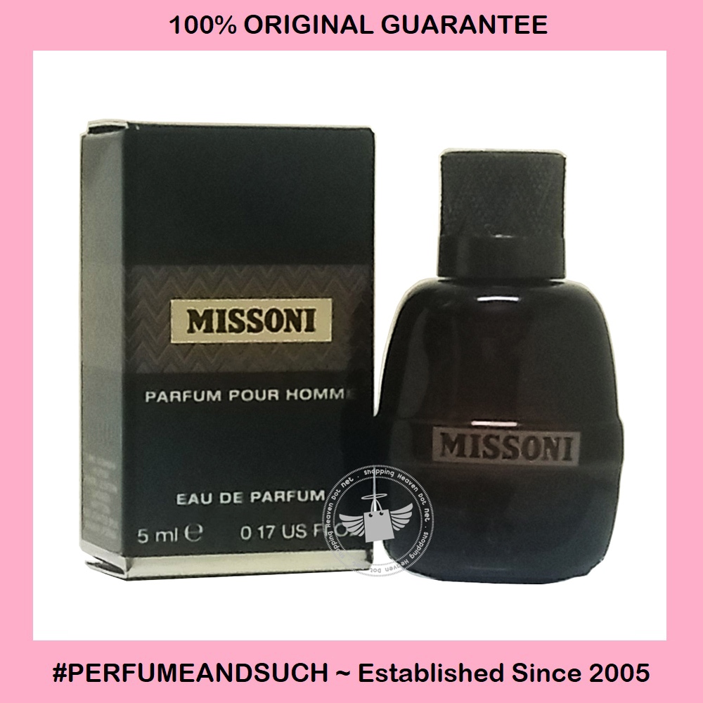 Missoni Parfum Pour Homme 5ml Dab-On/Splash (Non Spray) - Men Perfume ...