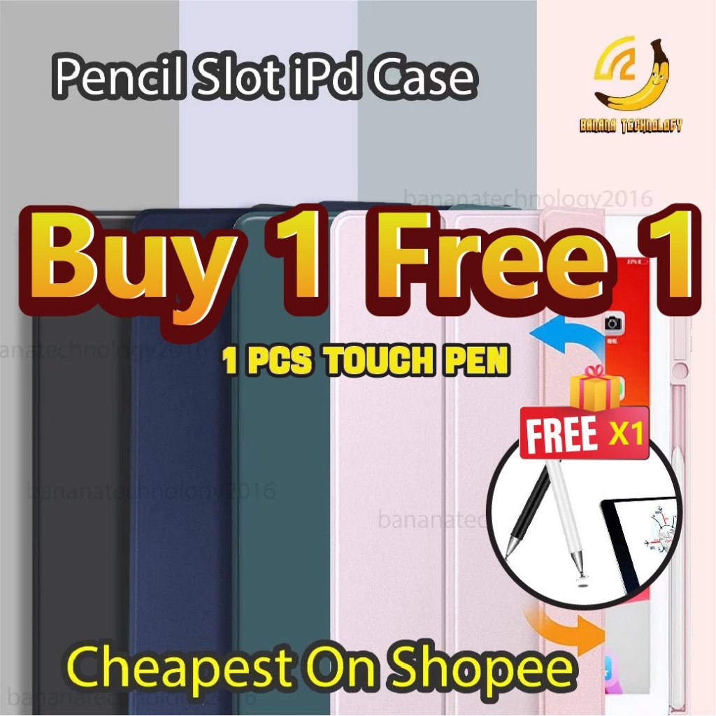 Magnetic Tablet Pad Case With Pencil Holder pad Mini 4/5, Air 3 10.5 ...