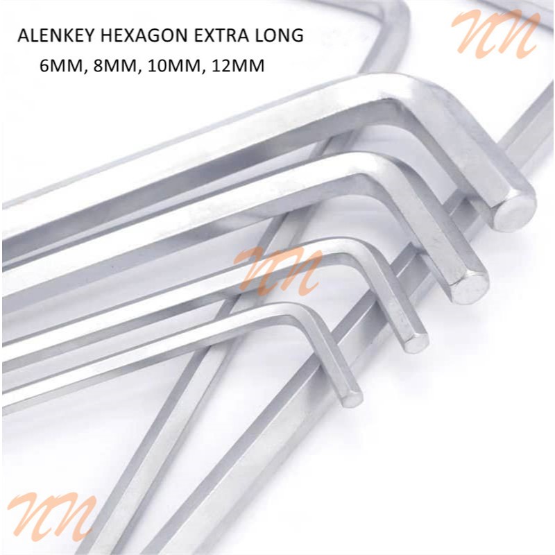 ALENKEY HEXAGON EXTRA LONG 6MM 8MM 10MM 12MM | Shopee Malaysia