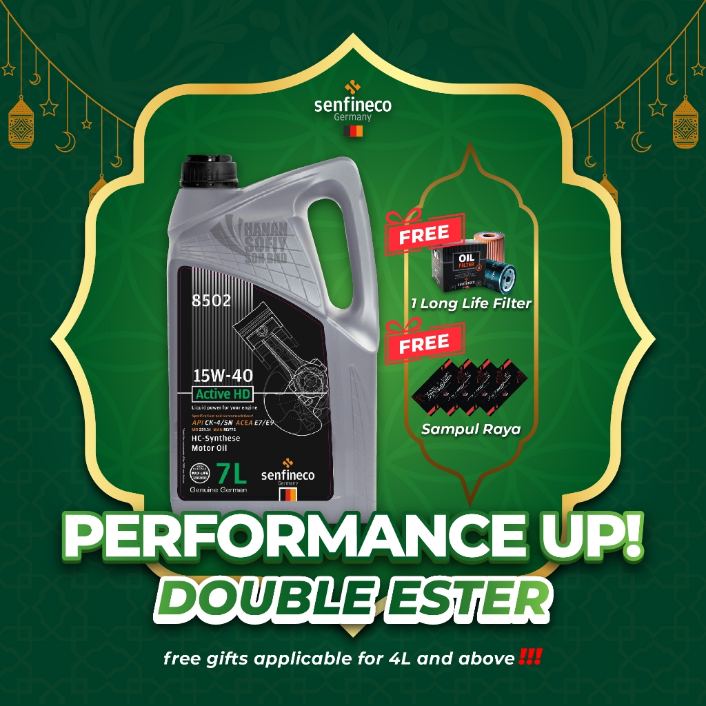 𝐇𝐚𝐧𝐚𝐧 𝐒𝐨𝐟𝐢𝐲 Diesel Semi Senfineco 15W40 7L Active HD 4X4 4WD Cars ...