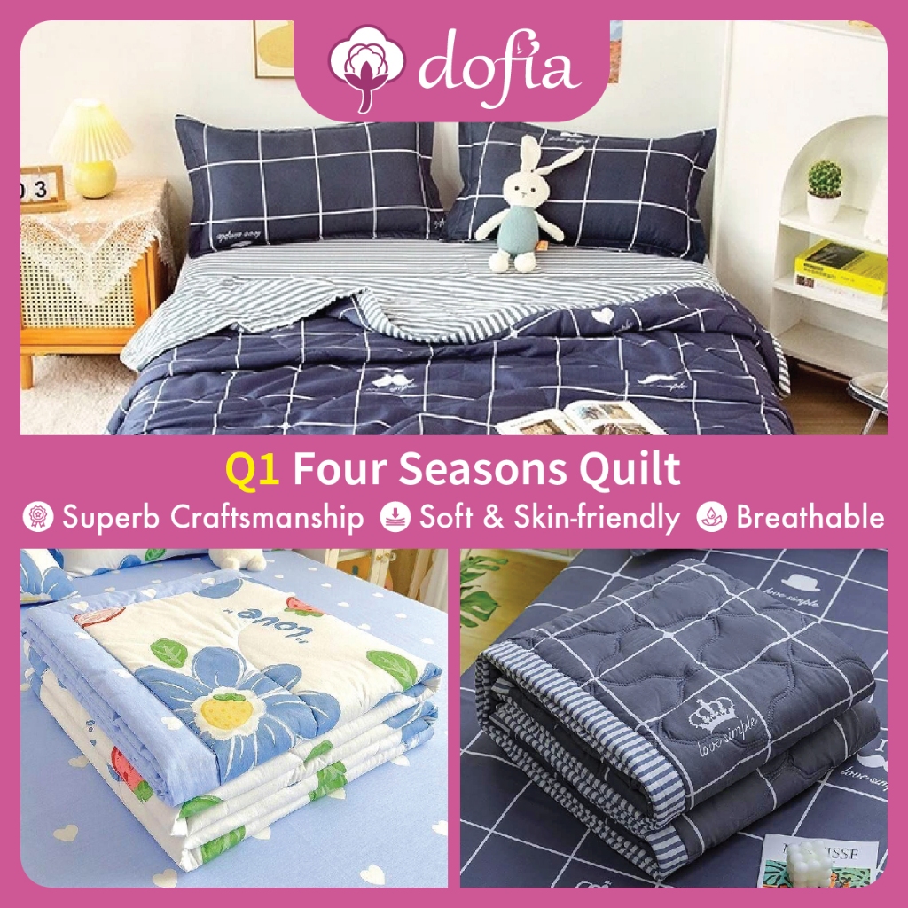 Dofia Sleeping Blanket Four Seasons Quilt Air-Conditioned Quilt 180 ...
