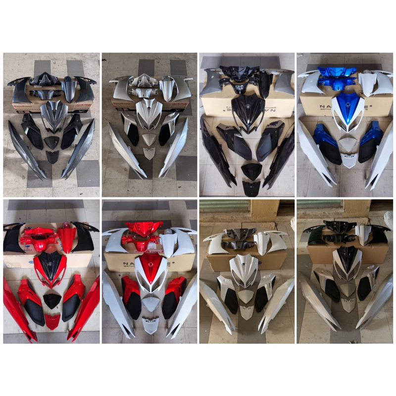 Coverset Cover Set (HLD) Yamaha Nouvolc Nouvo LC Novo LC BODY CAVER ...