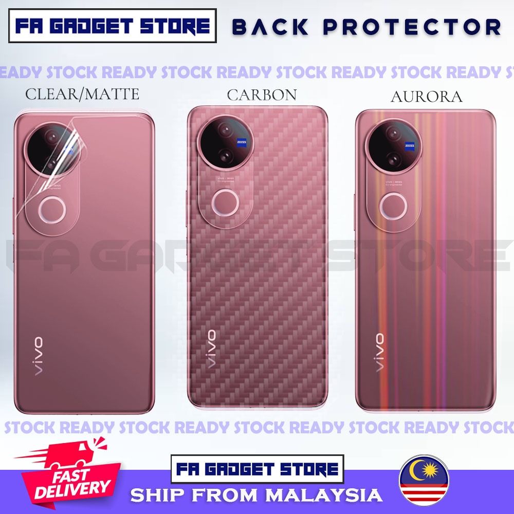 Vivo V50 5G | V40 | Lite | Pro | V30e V30 V29 V27 V27e V25 V25e V23 V23e Hydrogel Screen Back ...