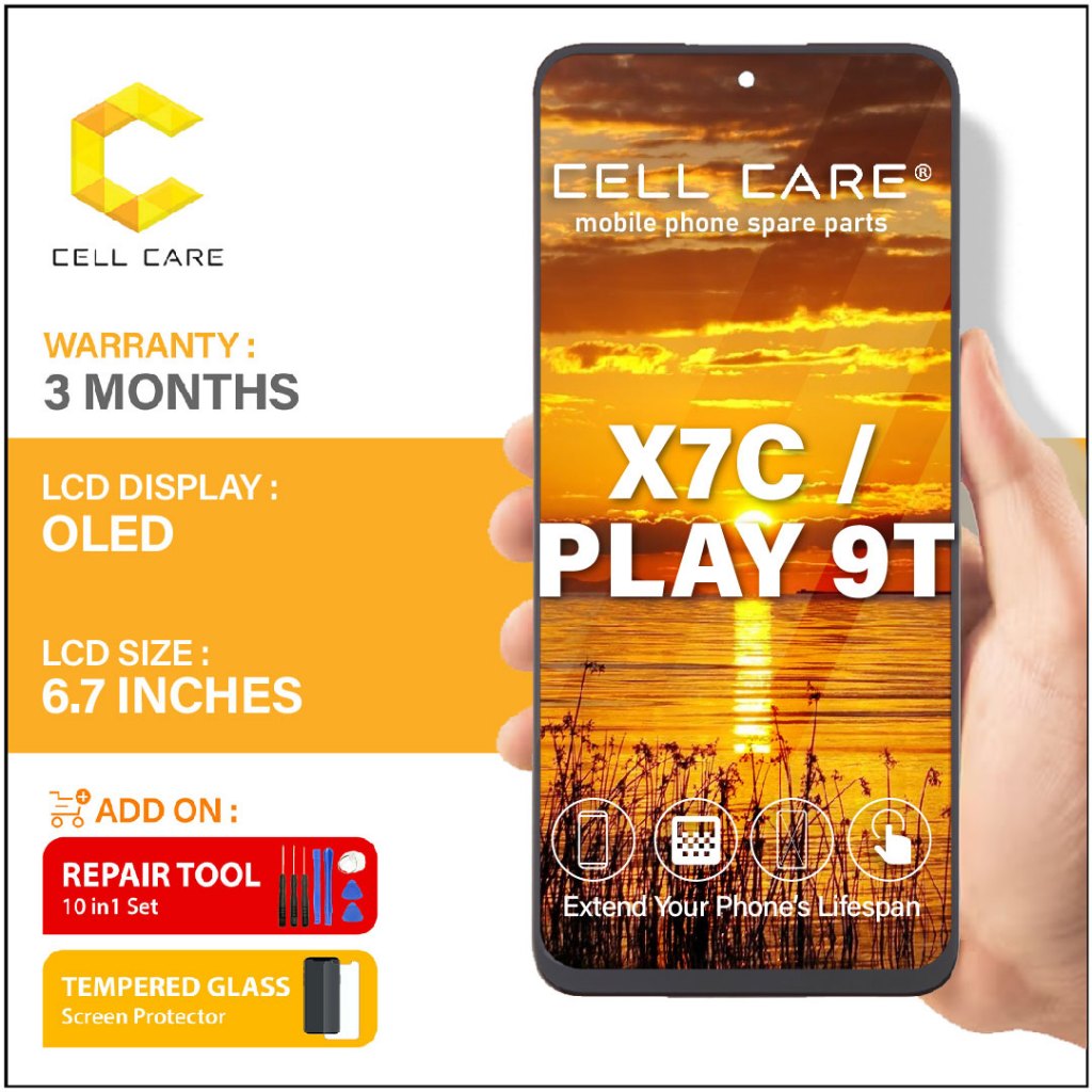 Lcd For Honor X7C / Honor X7C Play 9T (With Touch Screen Display ...