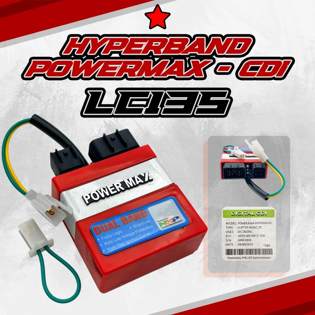 CDI RACING LC135 HYPERBAND POWER MAX BUANG CUT OFF LC 135 | Shopee Malaysia