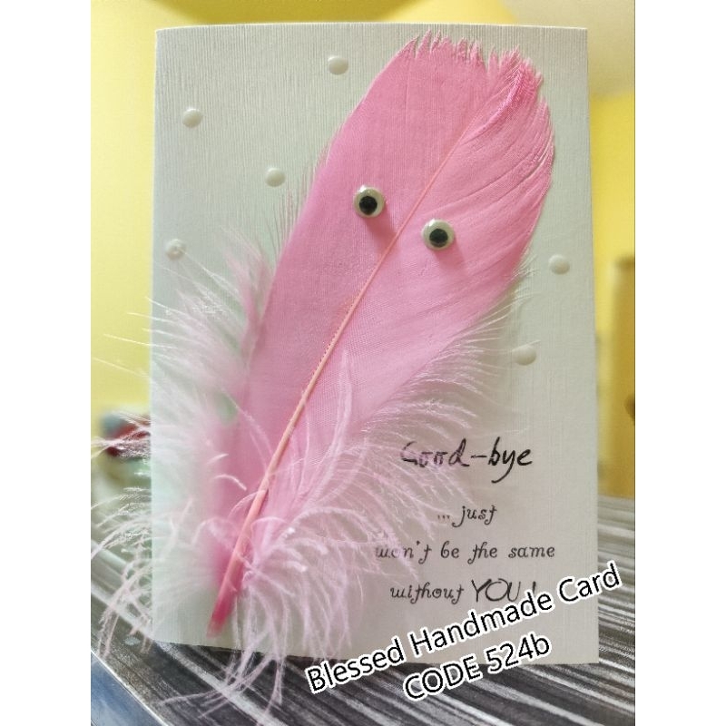 Handmade cards - Farewell / Goodbye / See you again Card (A6 size ...