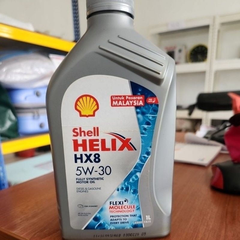 Original Minyak Enjin Shell Untuk Enjin Petrol atau Diesel Shell Helix ...