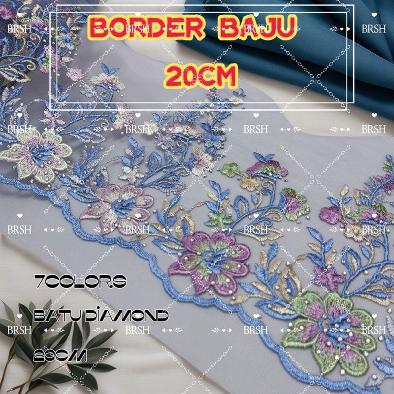 European premium design Border Lace for Wedding Dress / Border Lace ...