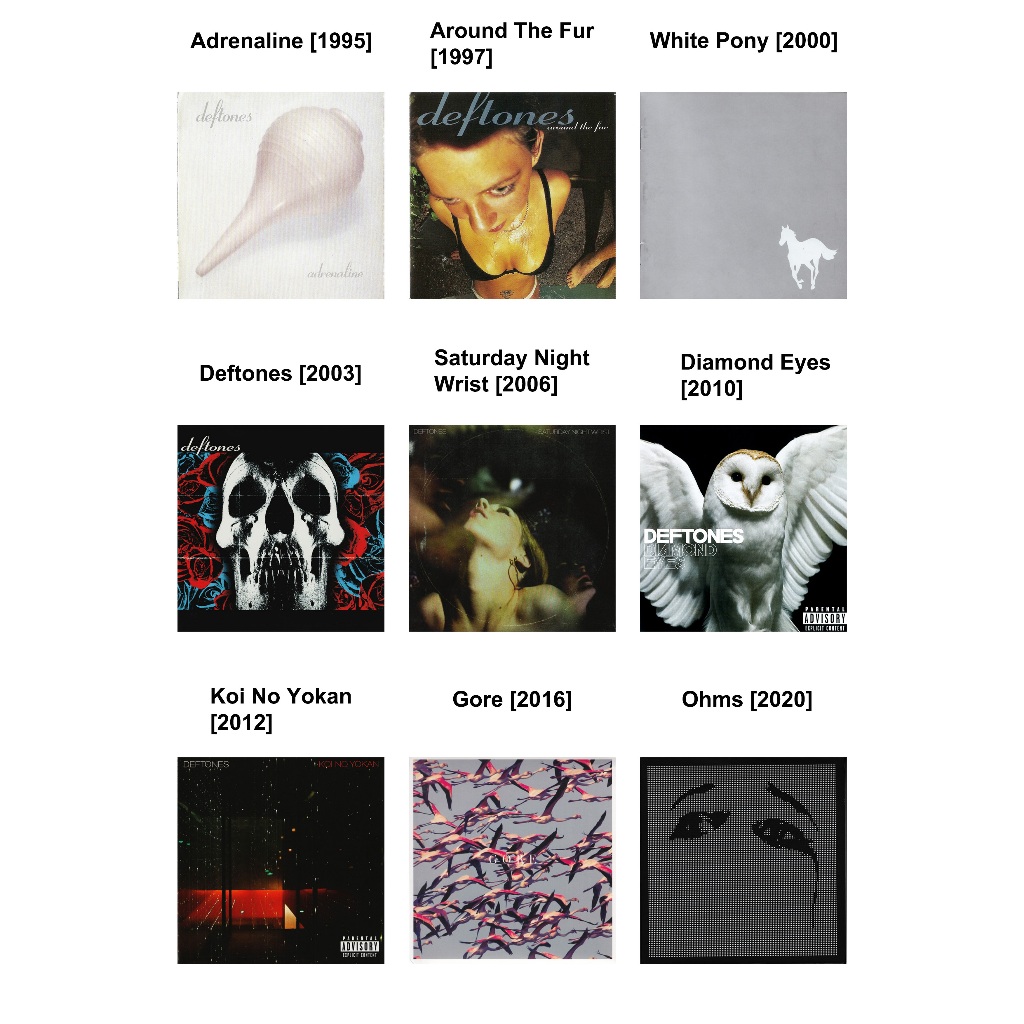 CD-R Deftones [ Multiple Albums Selection ] | Shopee Malaysia