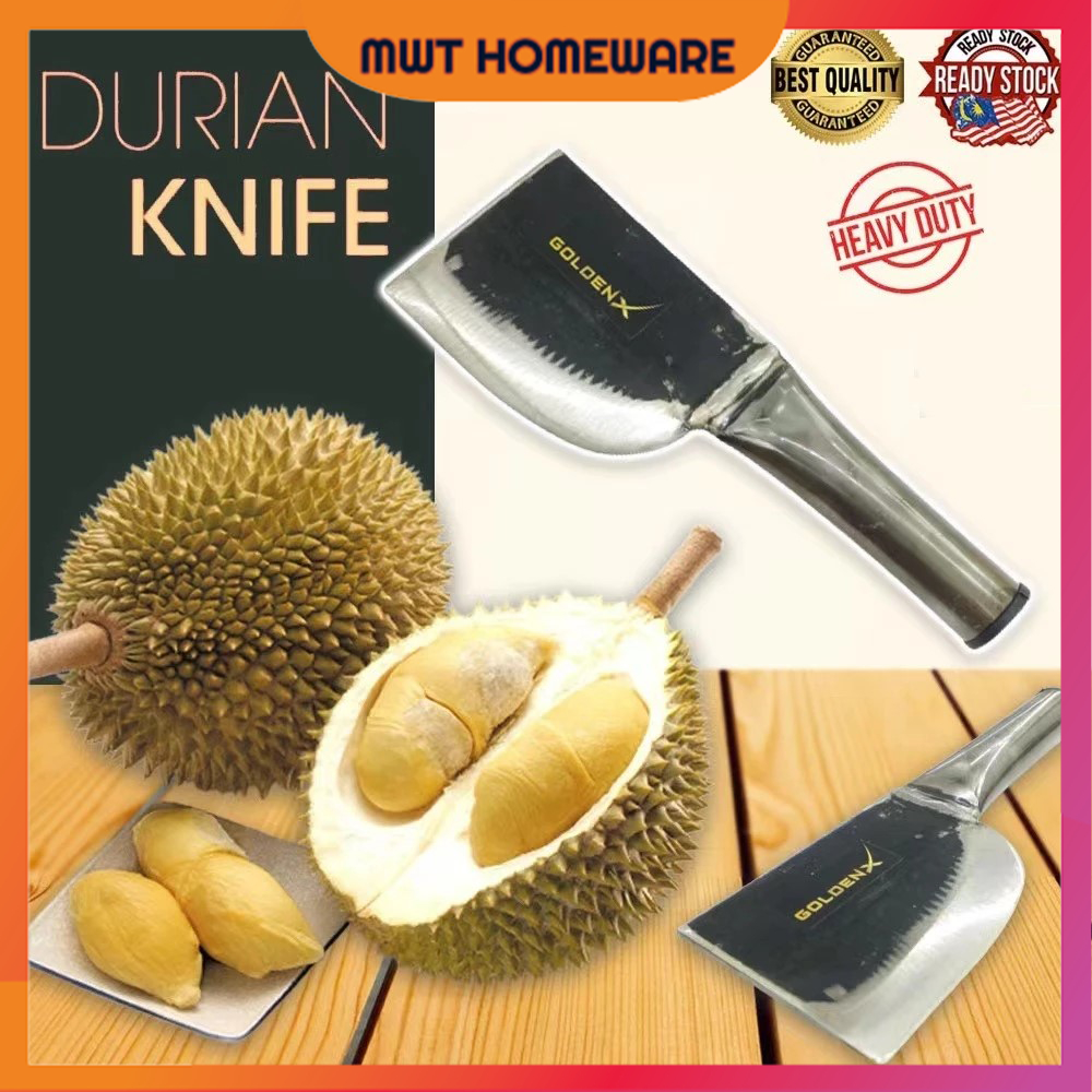 Pisau Durian Heavy Duty Stainless Steel Pisau Durian / 榴莲刀 | Shopee ...