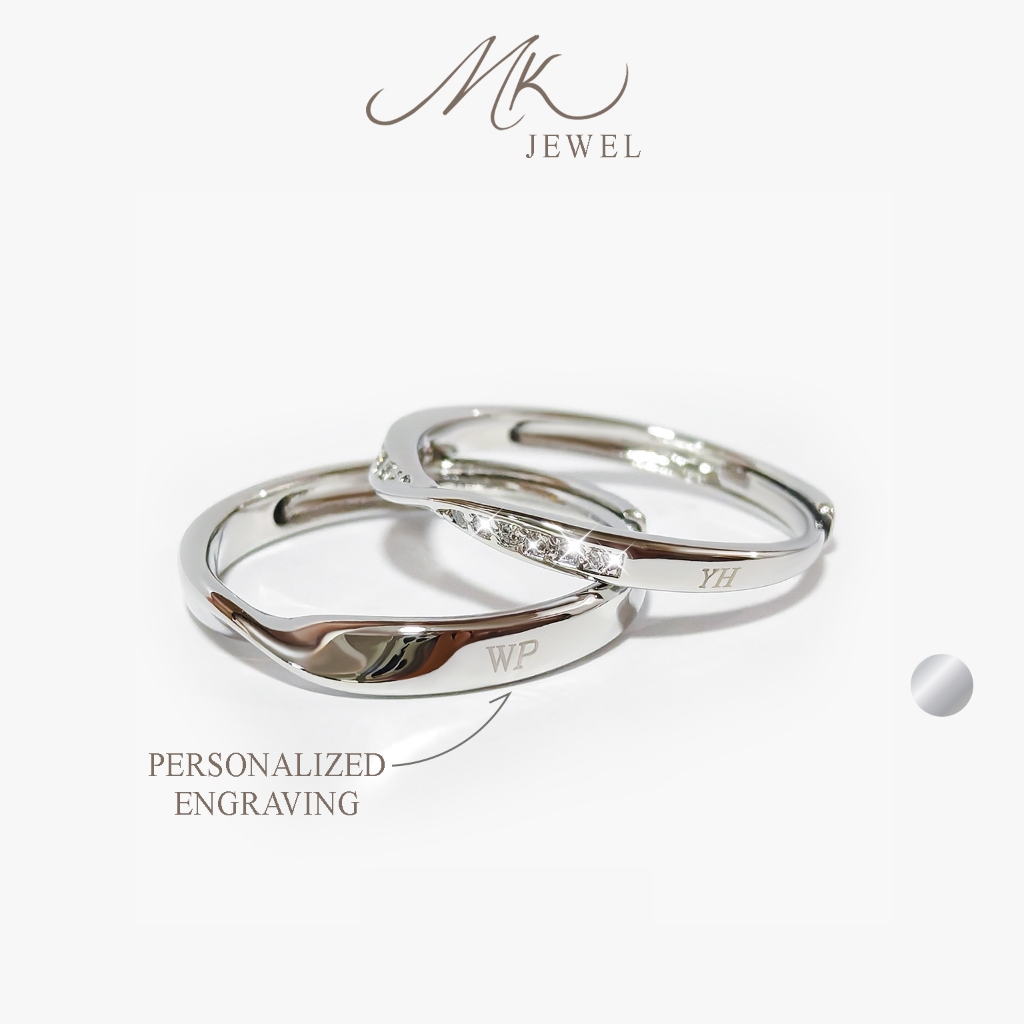 𝐌𝐊 𝐉𝐞𝐰𝐞𝐥 Eternal Loop Ring [FREE ENGRAVING] | Shopee Malaysia