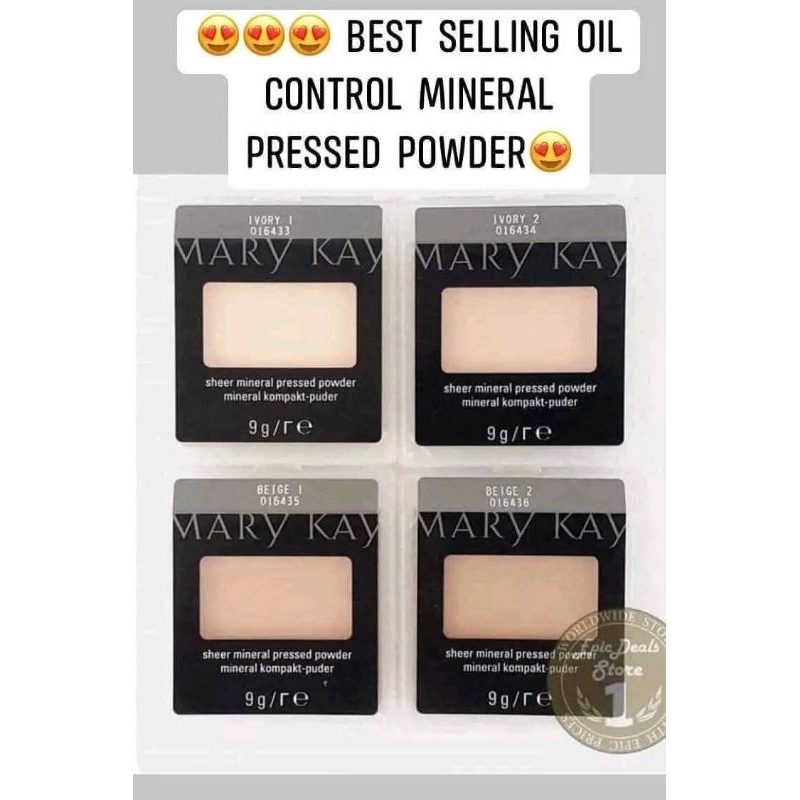 Mary Kay Sheer Mineral Pressed Powder (9g) | Shopee Malaysia