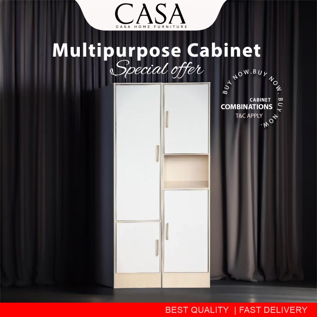 [READY STOCK] CASA HOME-2 Door Wardrobe / Almari Baju 2 Pintu / Almari ...