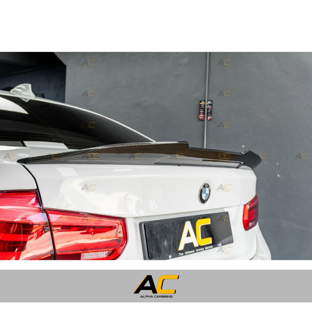 BMW F30 PSM DESIGN DRY CARBON SPOILER | Shopee Malaysia