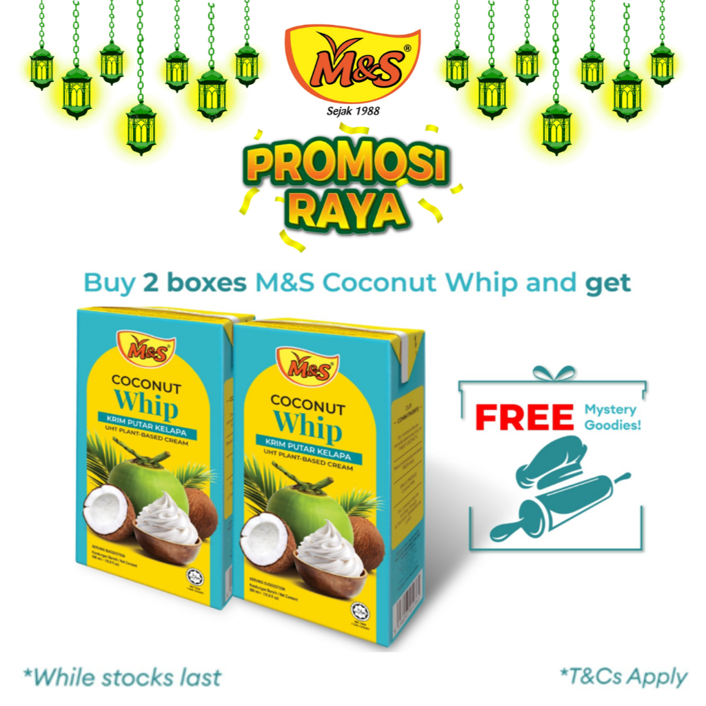 M&S Krim Putar Kelapa (2 x 500ml) - Beli 2 Percuma Hadiah Misteri ...
