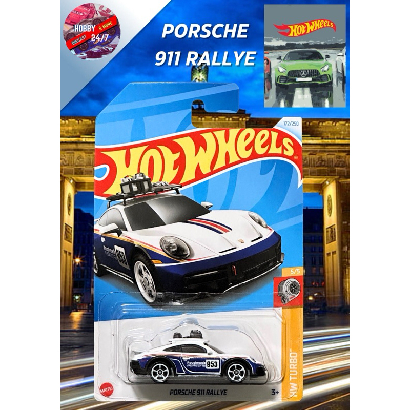 2024 Hot Wheels Porsche 911 Rallye [992 DAKAR] | Shopee Malaysia