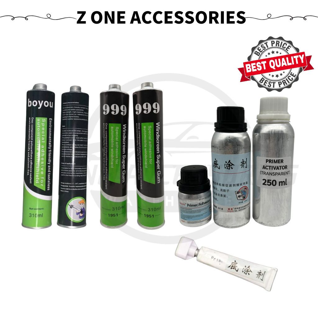 Auto Glass Windscreen sealant/car silicone/ gam cermin kereta/Gum ...