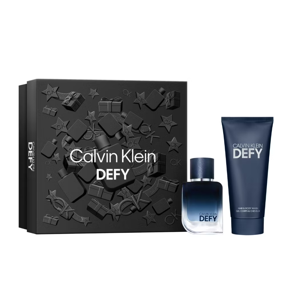 ORIGINAL Calvin Klein Defy Eau De Parfum 50ML EDP Gift Perfume Gift Set ...