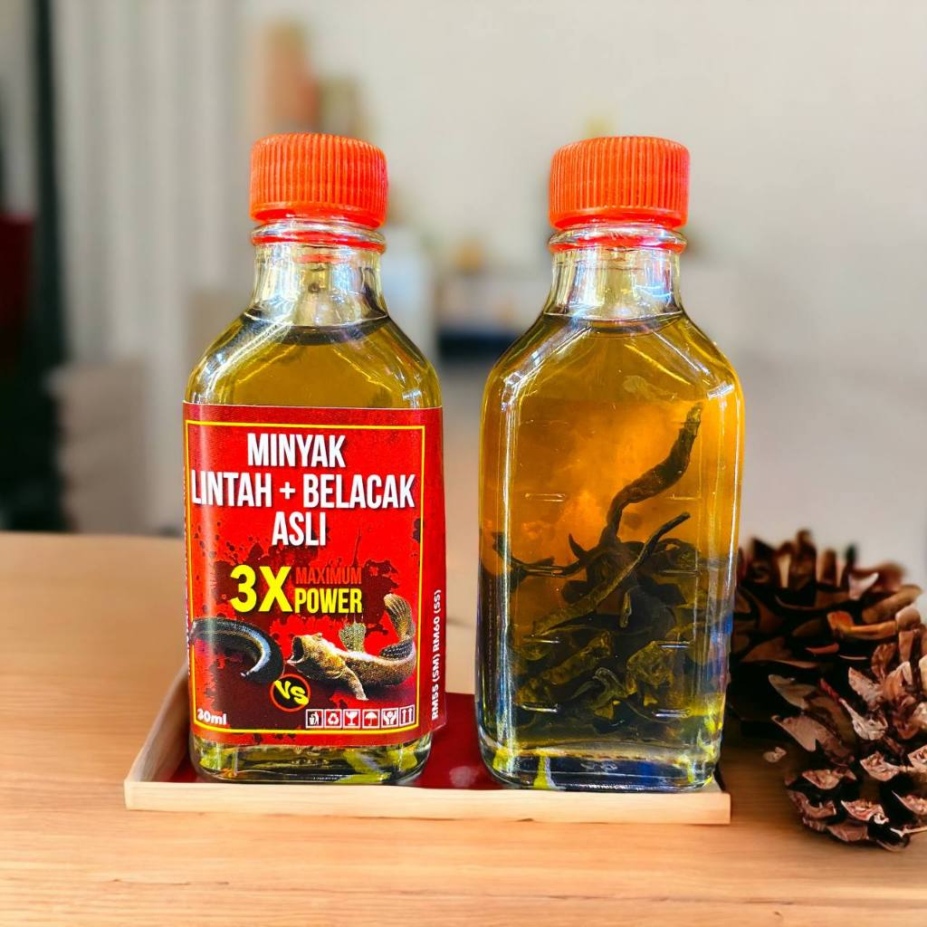 MINYAK LINTAH+BELACAK ASLI 3X 30ML ( READY STOCK ) | Shopee Malaysia