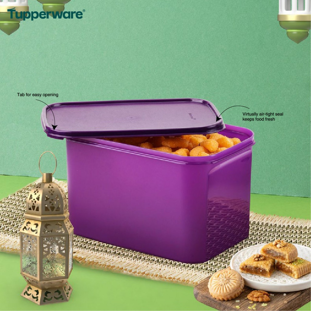 🔥 TUPPERWARE Modular Mates Square Tupperware Container Large Tupperware ...