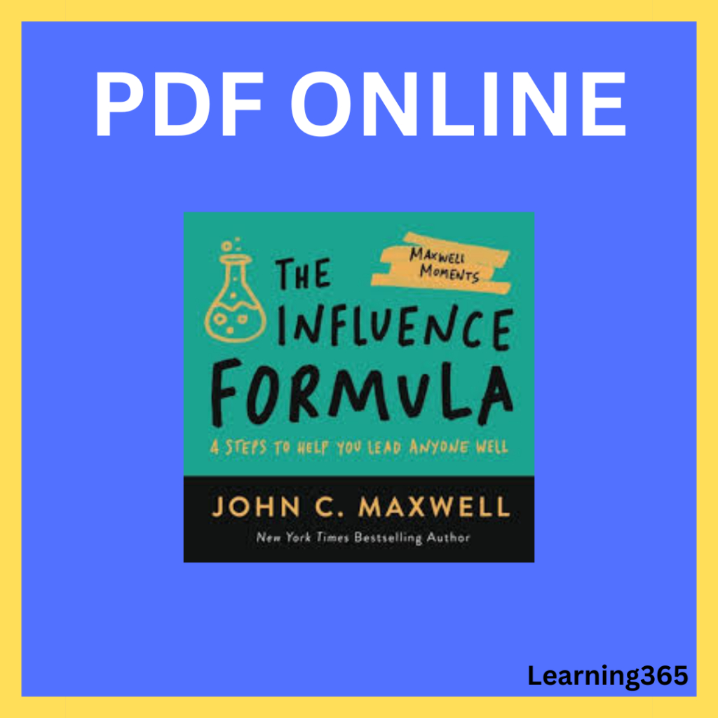 The Influence Formula (John C. Maxwell) | Shopee Malaysia