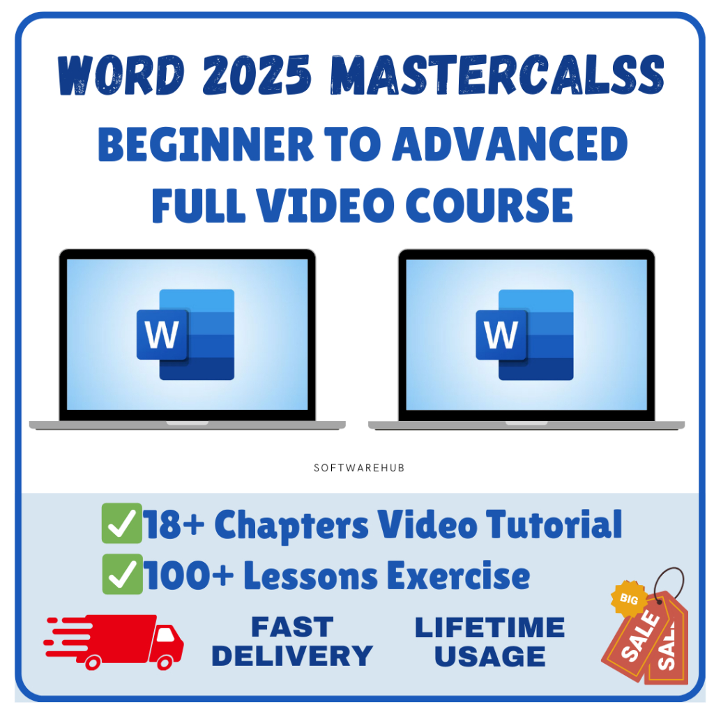 🔥Microsoft Word [Course] From Beginner To Advanced 2025 Latest Udemy ...