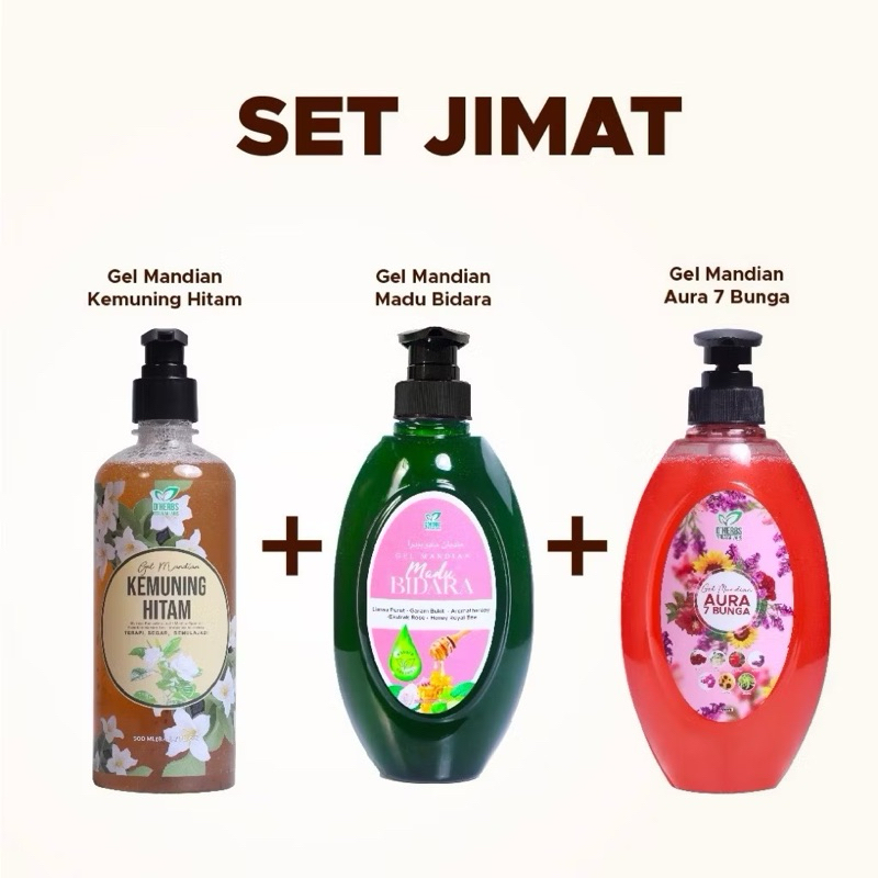DHERBS COMBO SET JIMAT MANDIAN | Shopee Malaysia