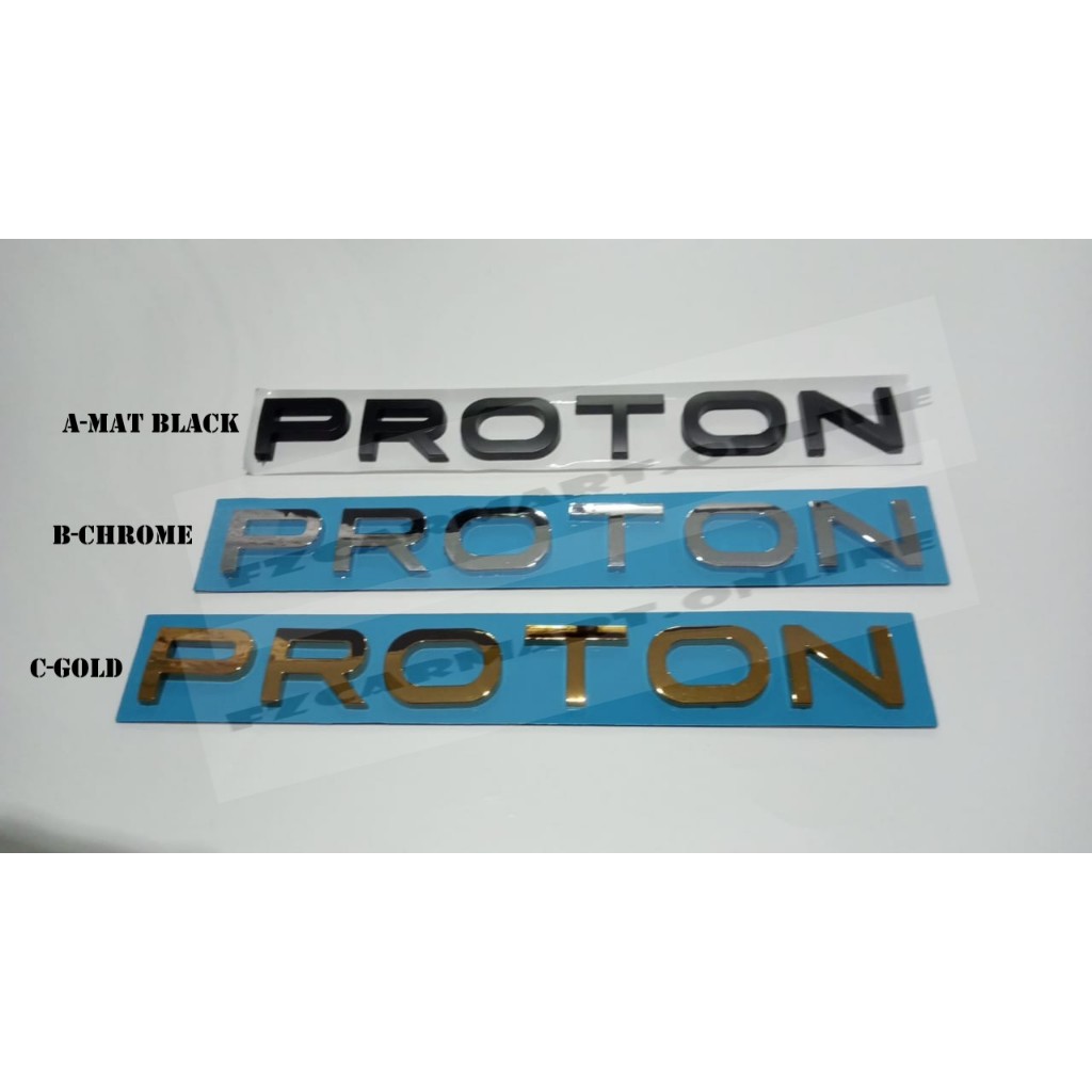PROTON EMBLEM LOGO -(ABS) | Shopee Malaysia