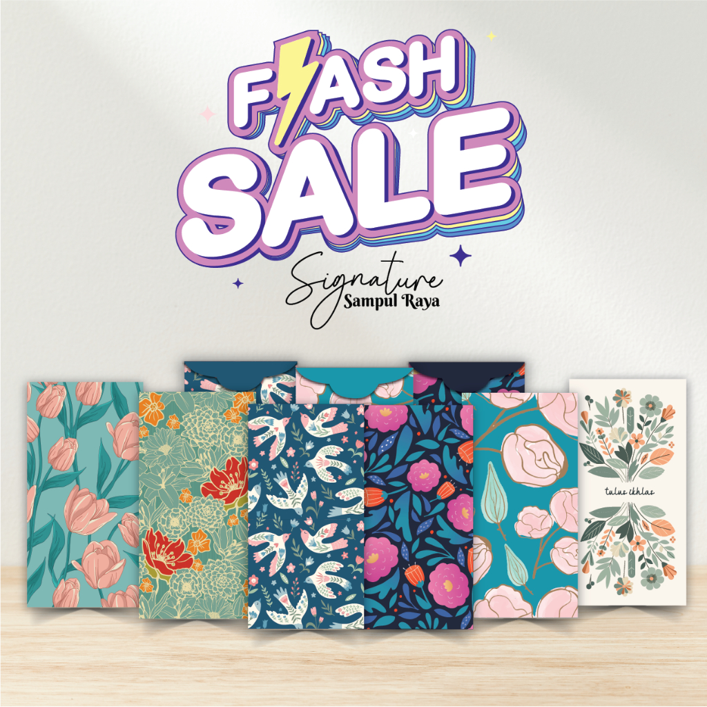 Sampul Raya Cantik Cute Comel by Posh Pixel ️[1pack=10pcs](READY MADE) | Shopee Malaysia