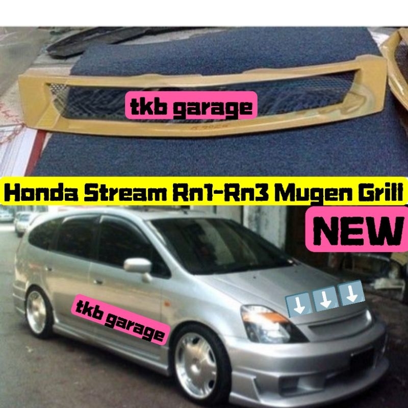 Honda stream rn1-rn3 mugen grill frp | Shopee Malaysia