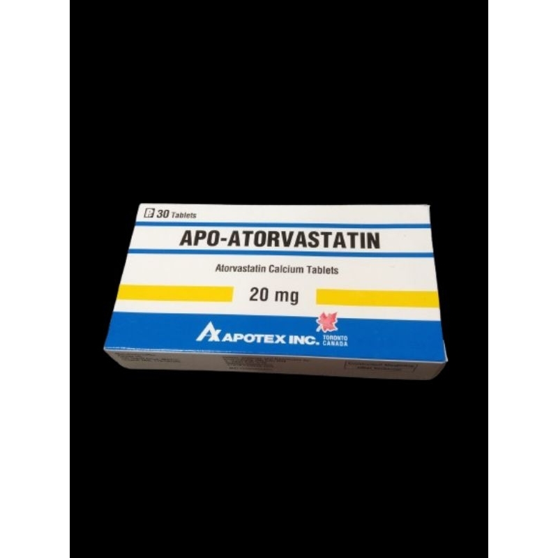Apo-Atorvastatin 20mg Tablet (30s) | Shopee Malaysia