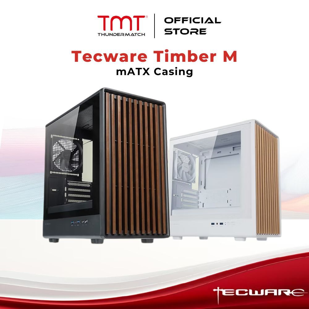 TMT Tecware Timber / Timber M High Airflow ATX / mATX Casing | Shopee ...