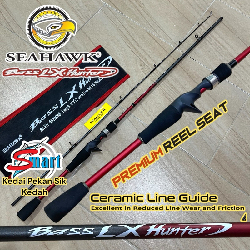 Seahawk Bass LT Hunter Casting Fishing Rod | Shopee Malaysia
