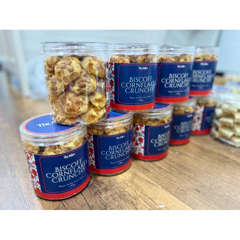 The Atilya Biscoff Crunchy biskut raya COD | Shopee Malaysia