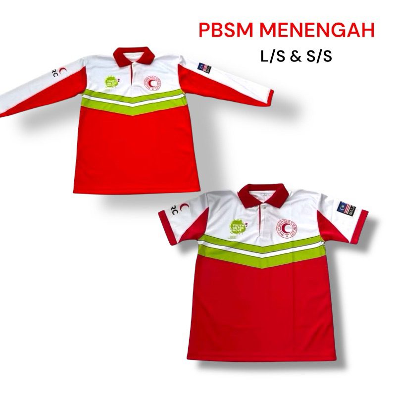 Tshirt Uniform PBSM Microfiber New Design Lengan Panjang dan Pendek ...