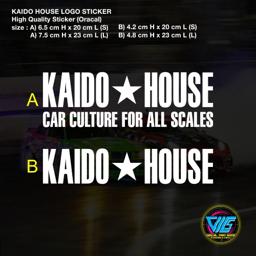 [ KIADO HOUSE ] Logo Sticker / Decal (High Quality Sticker) | Shopee ...