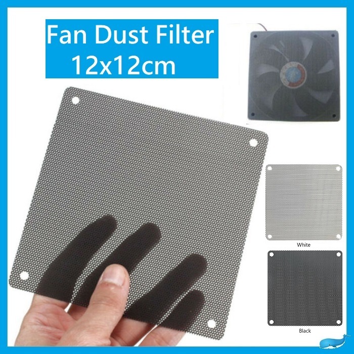 12cm Mesh Fan Filter Anti Dust for Gaming PC, Server, Mining Machine ...