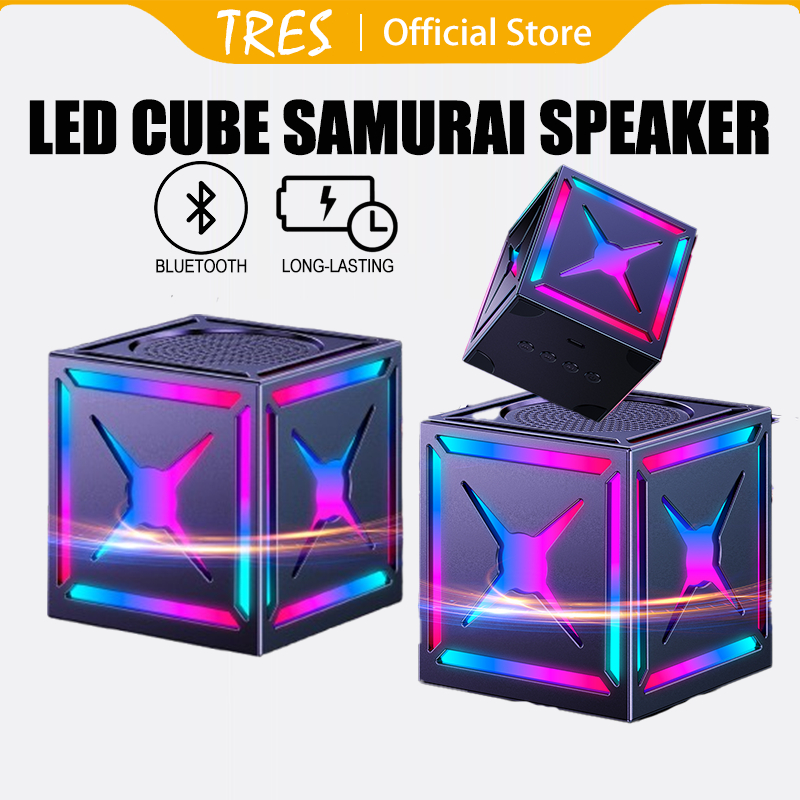 DZ-023 Bluetooth Speaker Samurai Series HiFi Sound Quality Bluetooth 5.3 Bass Speakers 360 ...