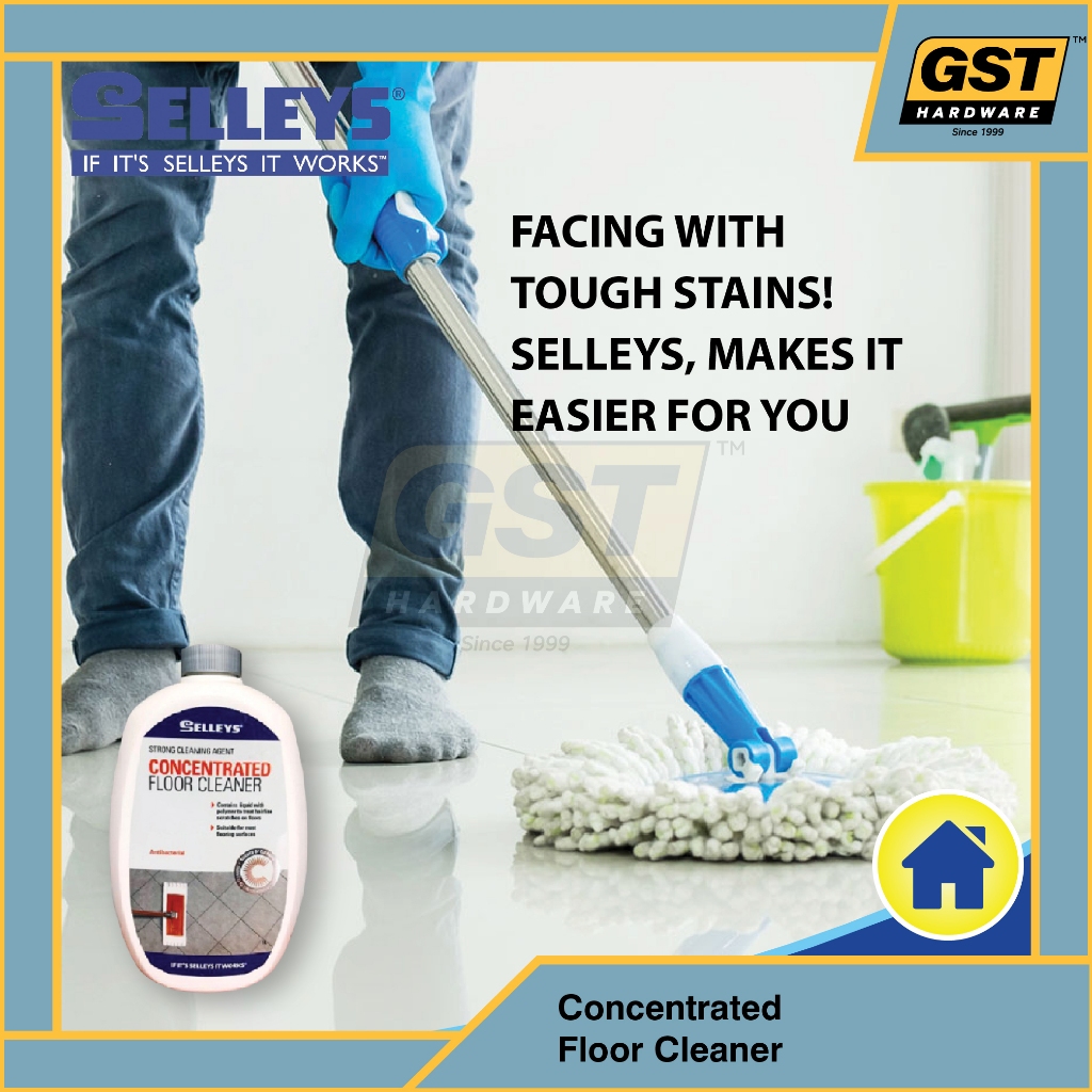 Selleys Concentrated Antibacterial Floor Cleaner 1L Pencuci Lantai ...