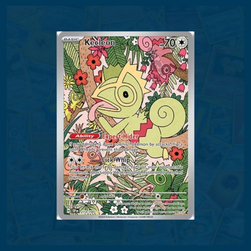 Kecleon (213/191) Illustration Rare | Surging Sparks | Pokemon TCG Card ...