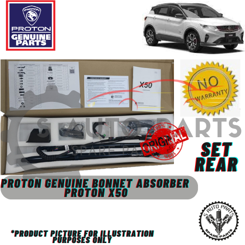 PROTON X50 (REAR ) 100% ORIGINAL GENUINE PROTON BONNERT ABSORBER ...