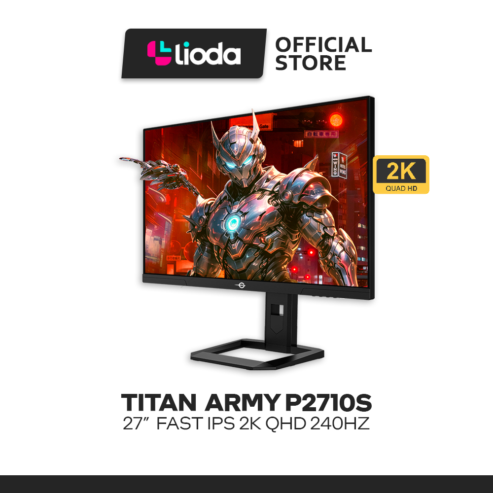 TITAN ARMY 27” FAST IPS QHD 240Hz 1ms Gaming Monitor (P2710S) | Shopee Malaysia